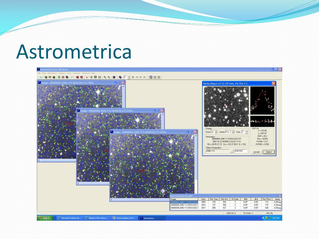 PPT - Participação da UFSCar na busca de asteroides PowerPoint ...
