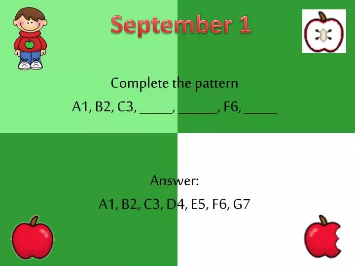 PPT - September 1 PowerPoint Presentation, free download - ID:1948386