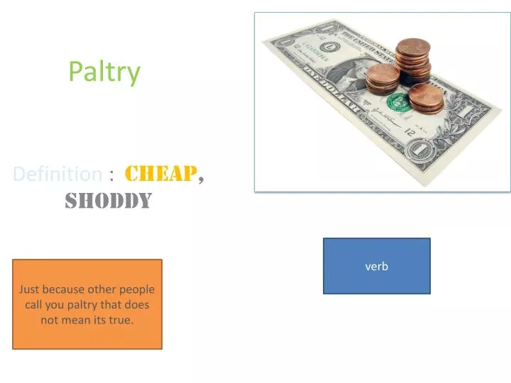PPT - Paltry PowerPoint Presentation, free download - ID:1948496