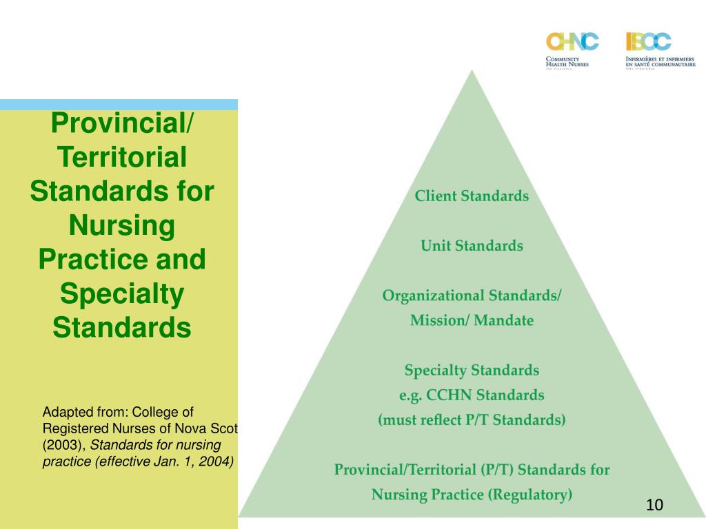 PPT - Canadian Community Health Nursing Standards of Practice (CCHN ...