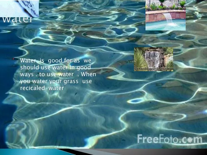 PPT - water PowerPoint Presentation, free download - ID:1948772