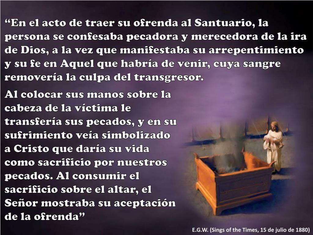 PPT - LA EXPIACIÓN: OFRENDA DE PURIFICACIÓN PowerPoint Presentation ...