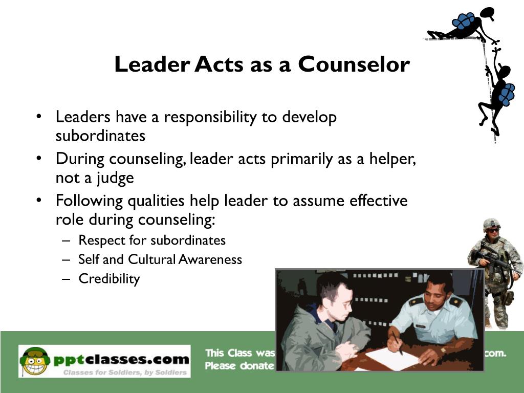 PPT - Noncommissioned Officer Evaluation Report (NCOER) Counseling ...