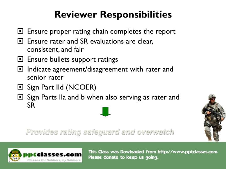 PPT - Noncommissioned Officer Evaluation Report (NCOER) Counseling ...