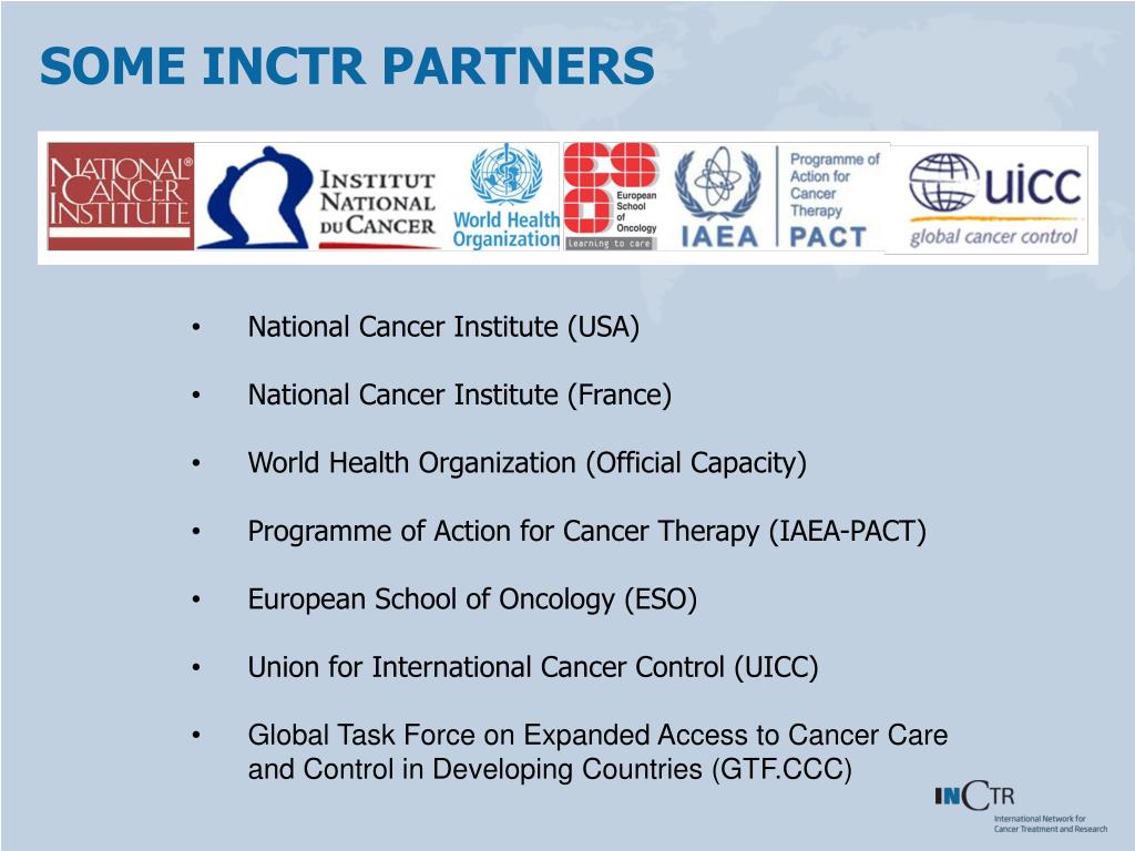 PPT - Building capacity for cancer research and treatment in developing ...