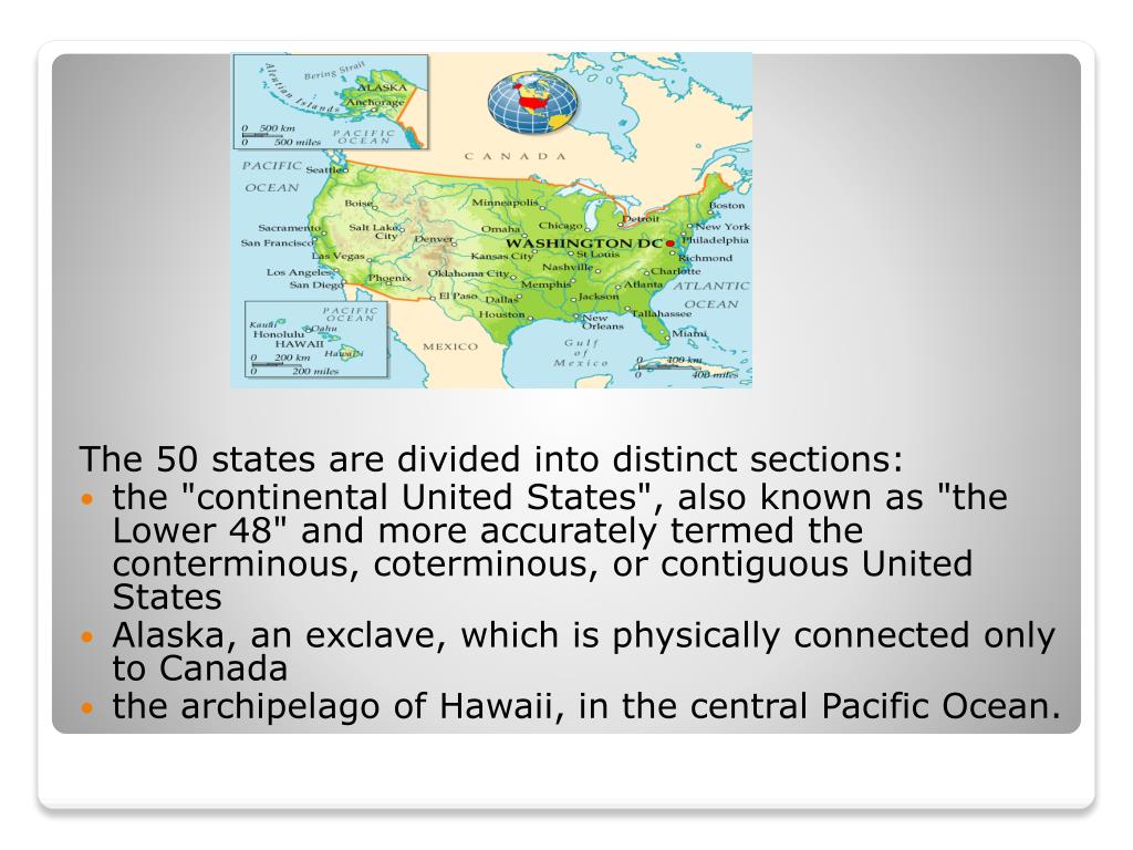 PPT - Political divisions of the United States PowerPoint Presentation ...