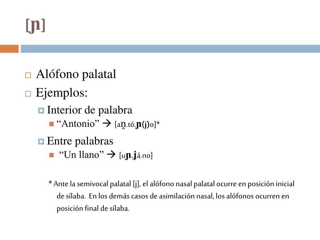 PPT - Alófonos del fonema /n/ PowerPoint Presentation, free download ...