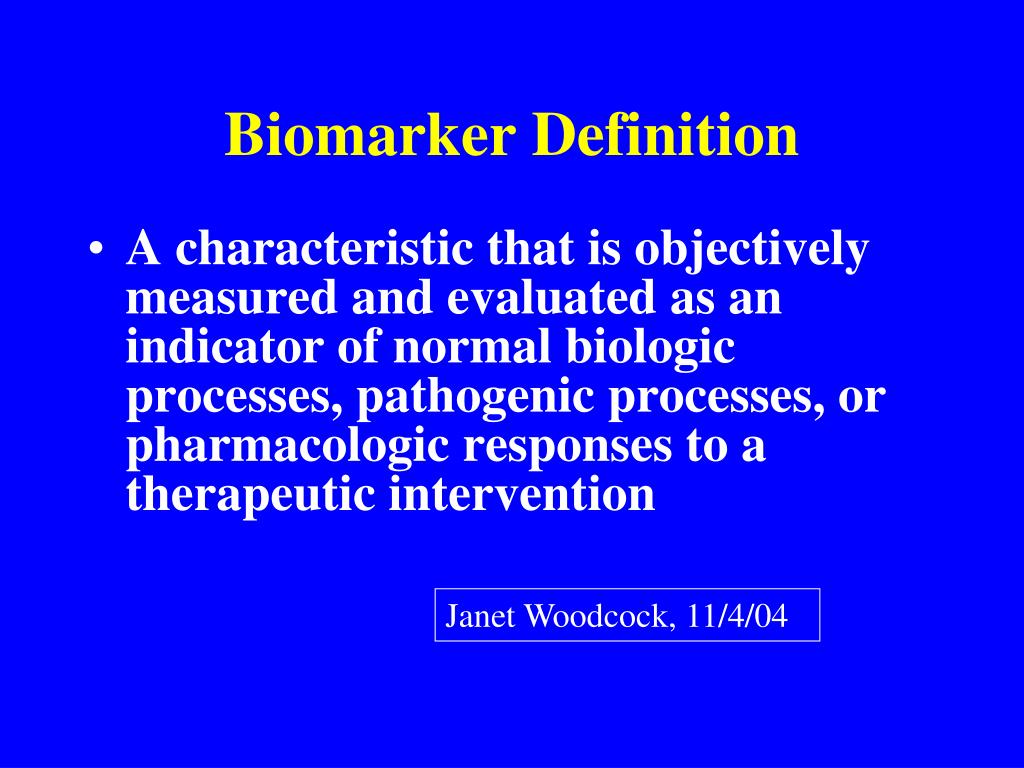 PPT - Biomarkers and Clinical Care PowerPoint Presentation, free ...