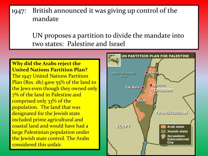 The Mandate System - fasrfamous