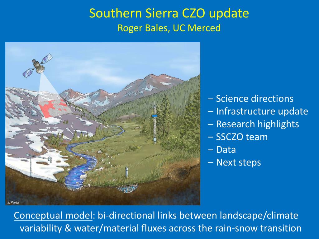 PPT - Southern Sierra CZO update Roger Bales, UC Merced PowerPoint ...