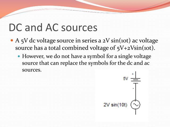 PPT - Voltages Sources and Current Sources PowerPoint Presentation - ID ...