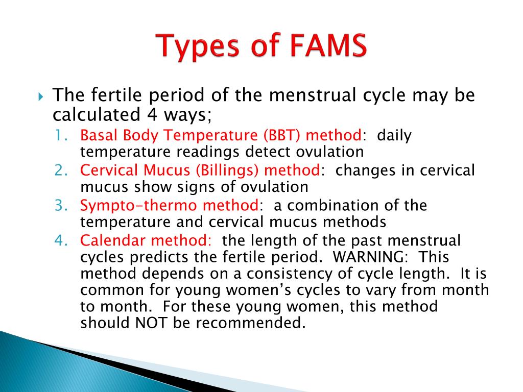 Ppt Fertility Awareness Methods Powerpoint Presentation Free