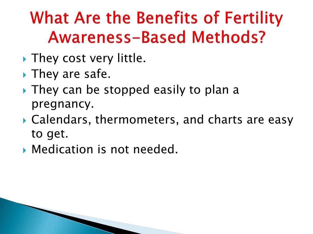 Ppt Fertility Awareness Methods Powerpoint Presentation Free