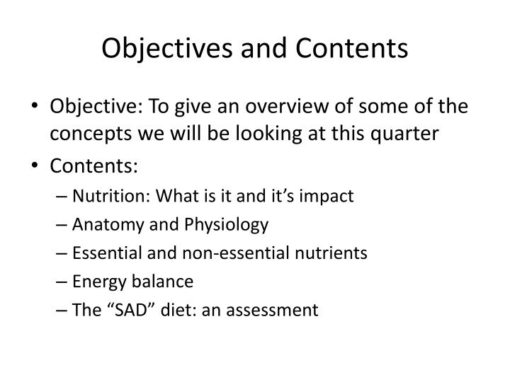 PPT - Bio 200: Human Nutrition Introduction PowerPoint Presentation ...