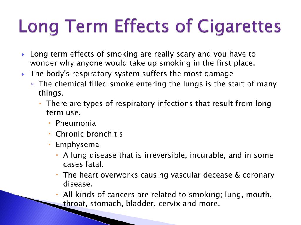 PPT - The Short/Long Term Effects of Smoking PowerPoint Presentation ... PPT - The Short/Long Term Effects of Smoking PowerPoint Presentation ...