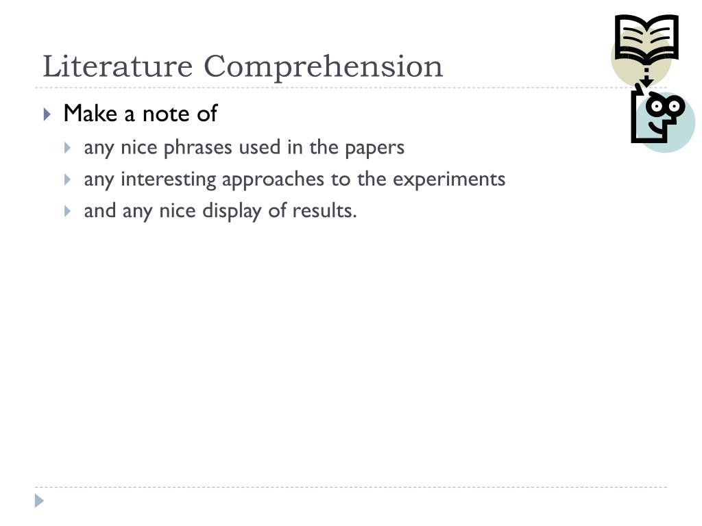 PPT - Literature Survey, Literature Comprehension , & Literature Review ...