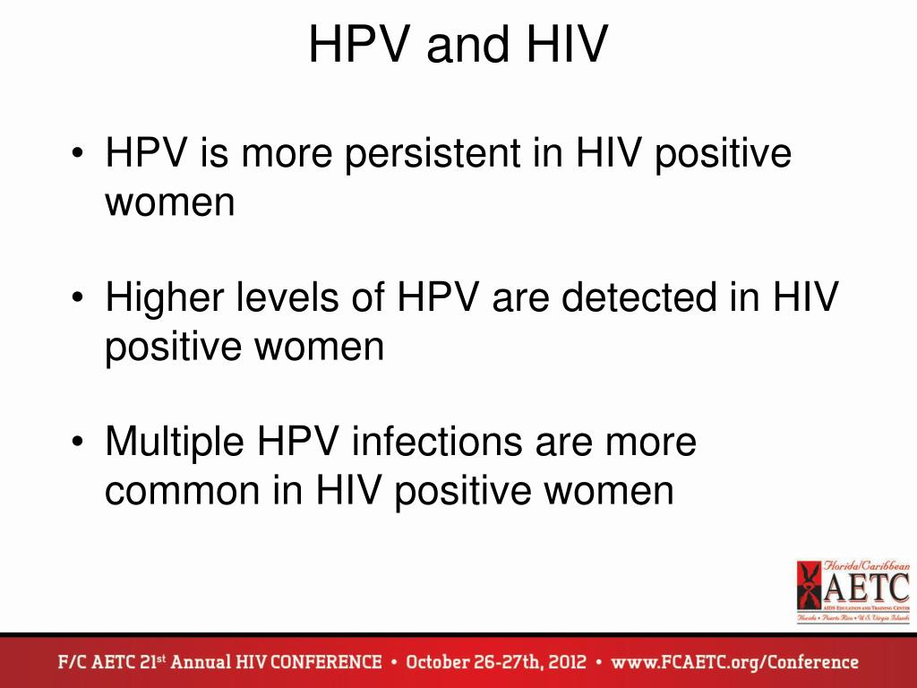 PPT - HIV and HPV: What’s New for Men & Women PowerPoint Presentation ...