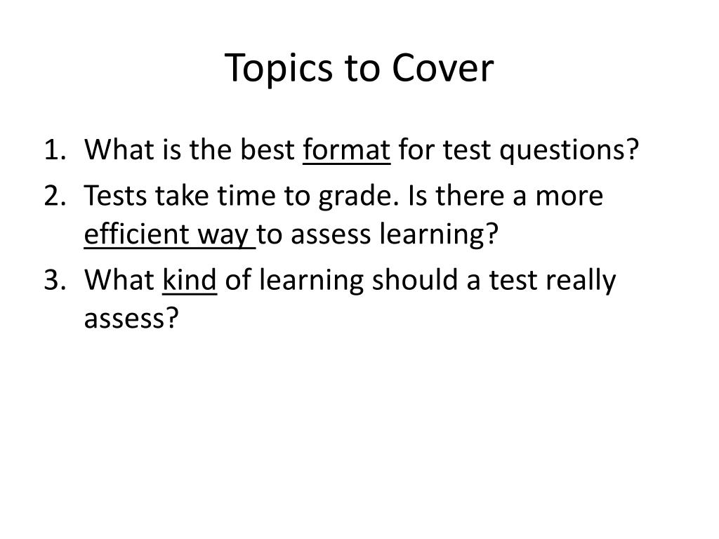 PPT - Designing Assessments PowerPoint Presentation, free download - ID ...