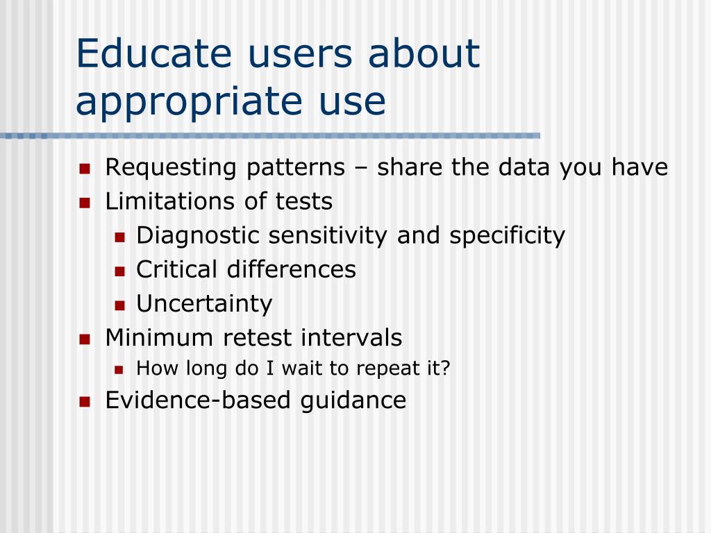 PPT - Demonstrating the impact of laboratory medicine on clinical ...