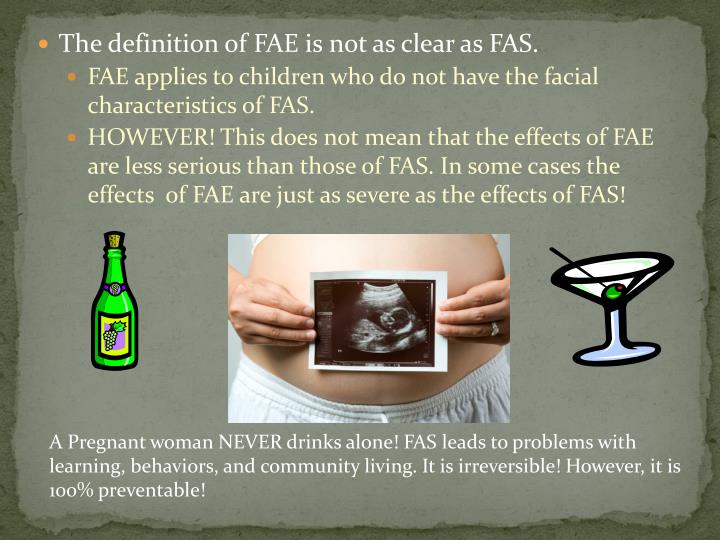 PPT - Fetal Alcohol Syndrome Fetal Alcohol Effects An Introduction to ...