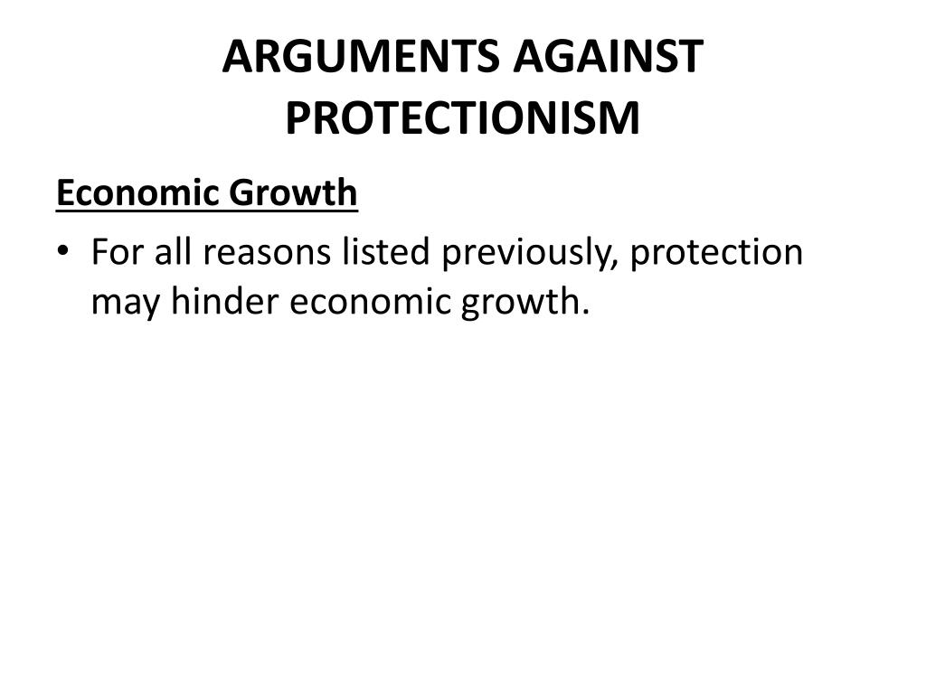 PPT - INTERNATIONAL ECONOMICS FREE TRADE & PROTECTIONISM (Part 1 ...