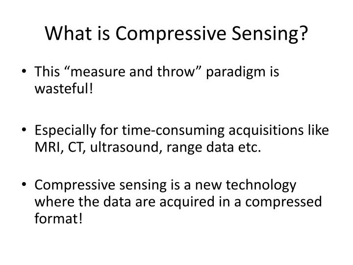 PPT - Compressive Sensing PowerPoint Presentation - ID:1953968