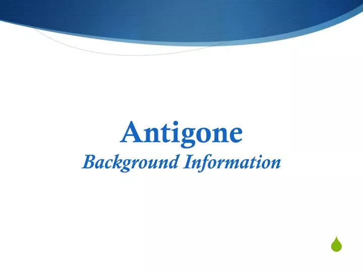 PPT - Antigone Background Information PowerPoint Presentation, free download - ID:1954404