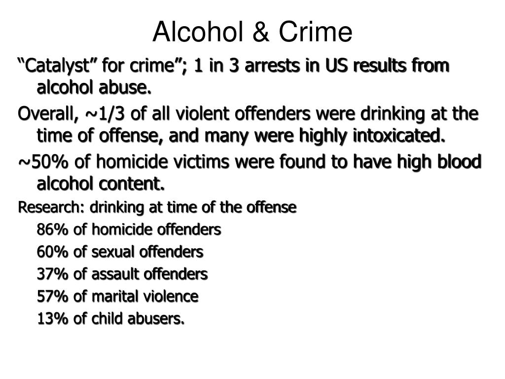 PPT - Substance Abuse and Economic Crime PowerPoint Presentation, free ...