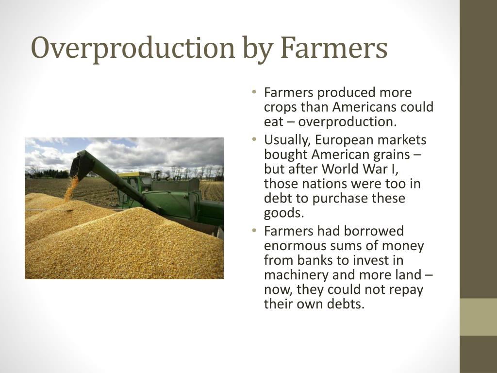 PPT - The Economy of the 1920s – Prosperity to Poverty PowerPoint ...