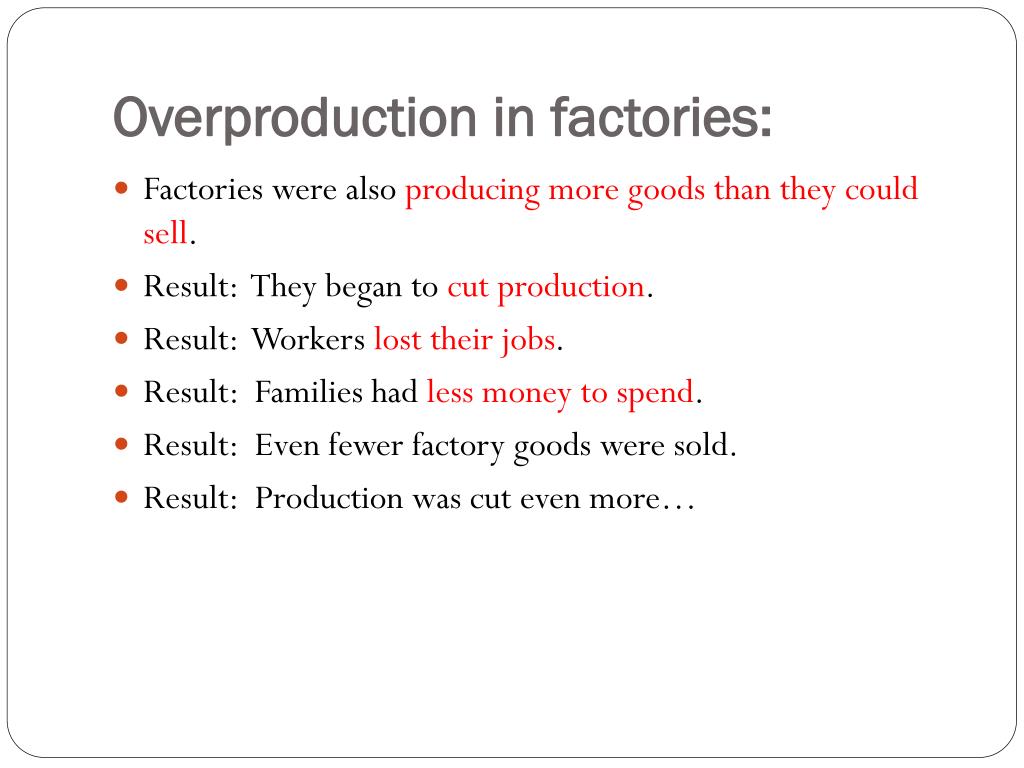 PPT - The Great Depression (The Dirty Thirties ) PowerPoint ...