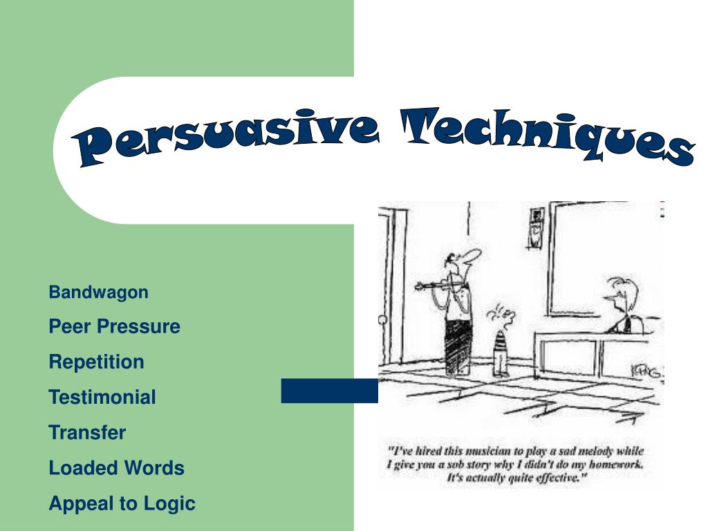 PPT Persuasive Techniques PowerPoint Presentation Free Download ID PPT Persuasive Techniques PowerPoint Presentation Free Download ID