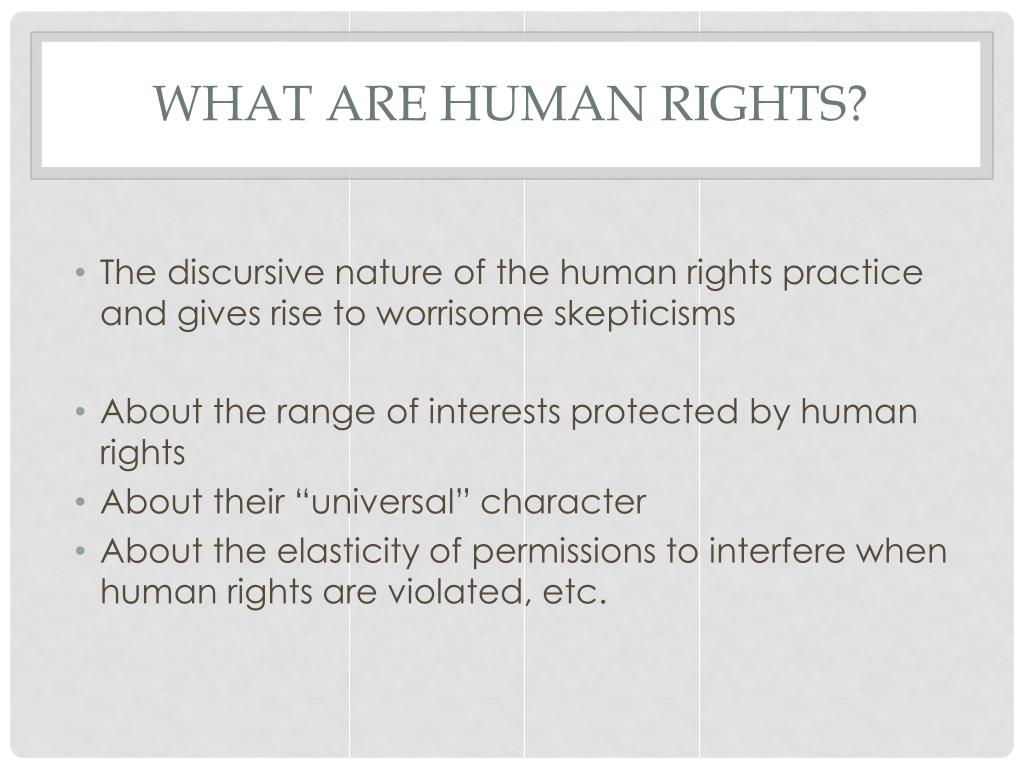PPT - Philosophy of Human Rights PowerPoint Presentation, free download ...