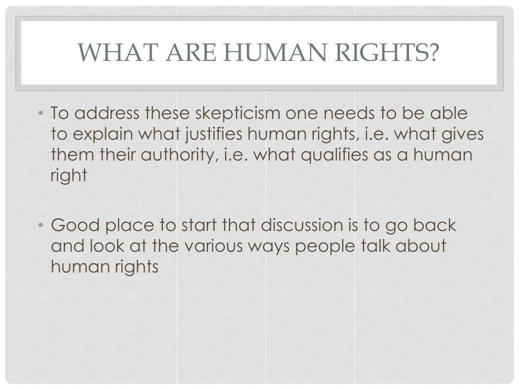 PPT - Philosophy of Human Rights PowerPoint Presentation, free download ...