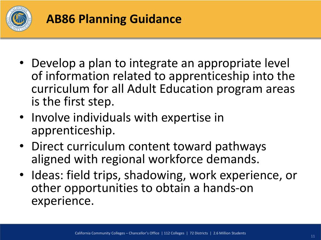 PPT - Apprenticeship in California John Dunn Chancellors Office ...