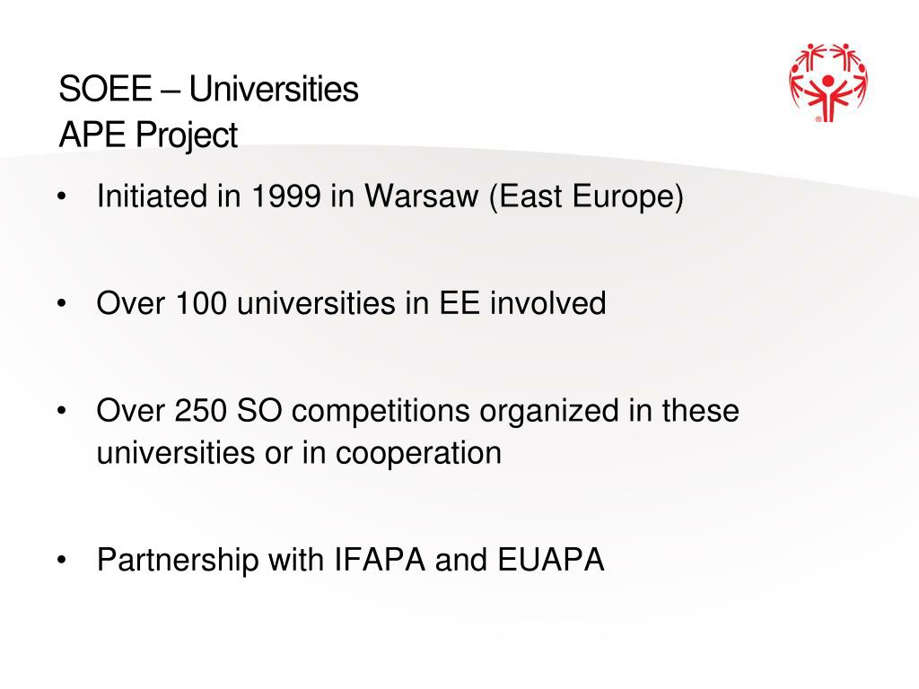 PPT - S PECIAL OLYMPICS ADAPTED PHYSICAL EDUCATION PROJECT Mariusz ...