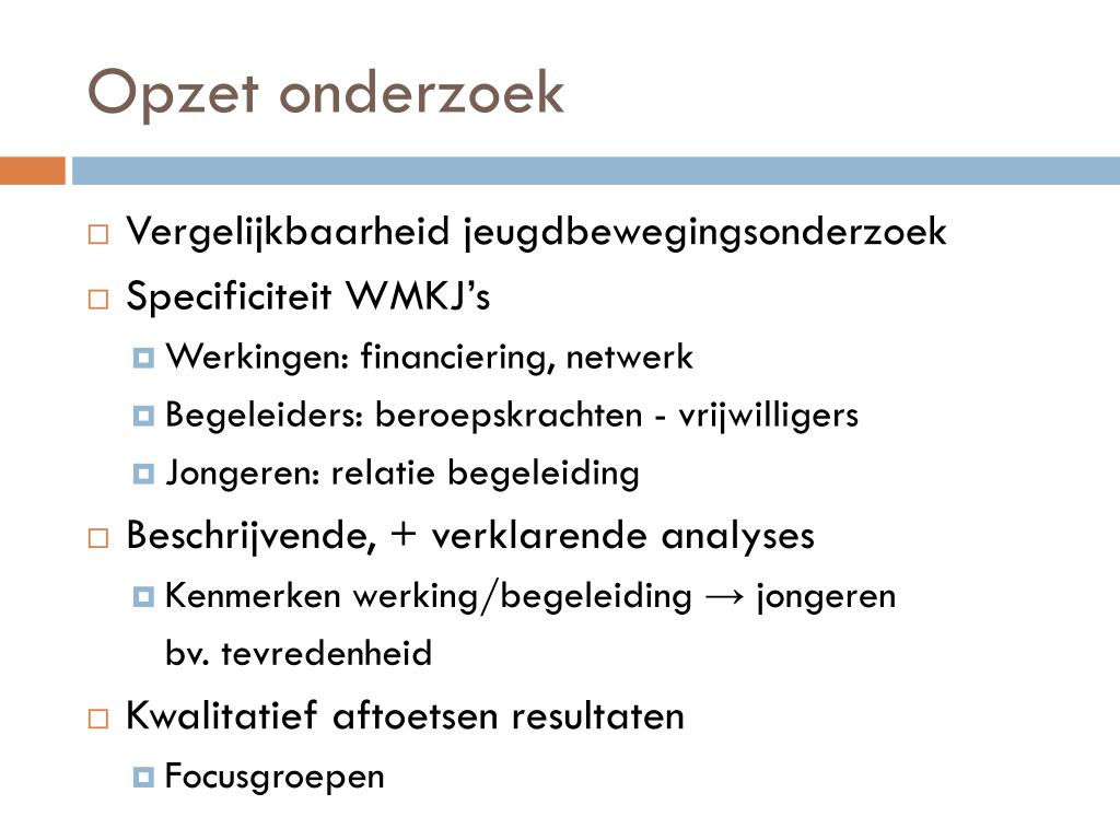PPT - Jeugdwerk met maatschappelijk kwetsbare kinderen en jongeren ...