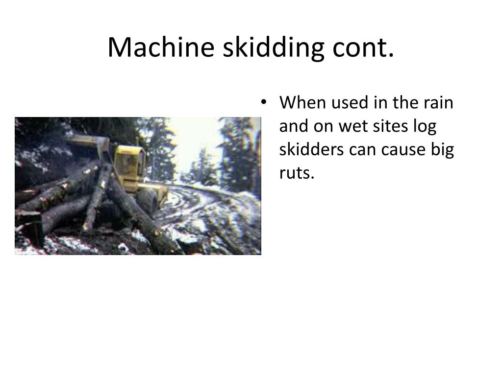 PPT - Horse skidding vs Machine skidding PowerPoint Presentation, free ...