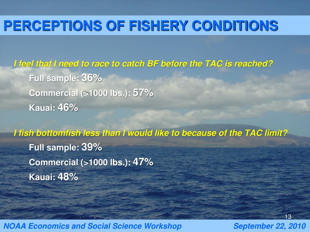 PPT - Catch Shares and the Main Hawaiian Islands Bottomfish Fishery ...