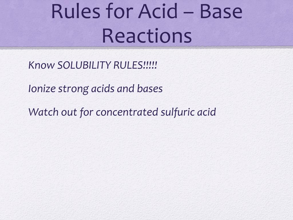 PPT - TYPES OF CHEMICAL REACTIONS PowerPoint Presentation, free ...