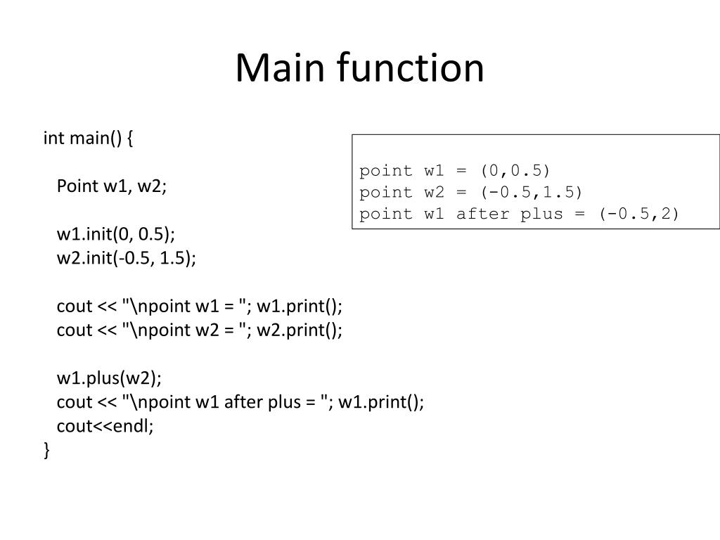Ppt Week 3 Classes Constructors Destructors New Operator Operator And Function Overloading