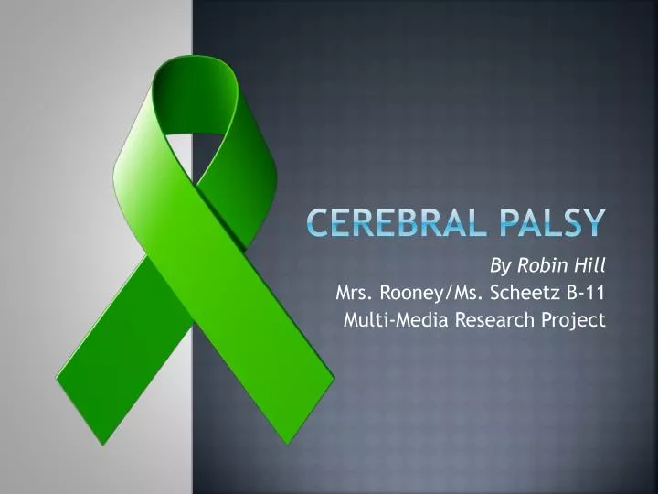 PPT - Cerebral Palsy PowerPoint Presentation, free download - ID:1957820