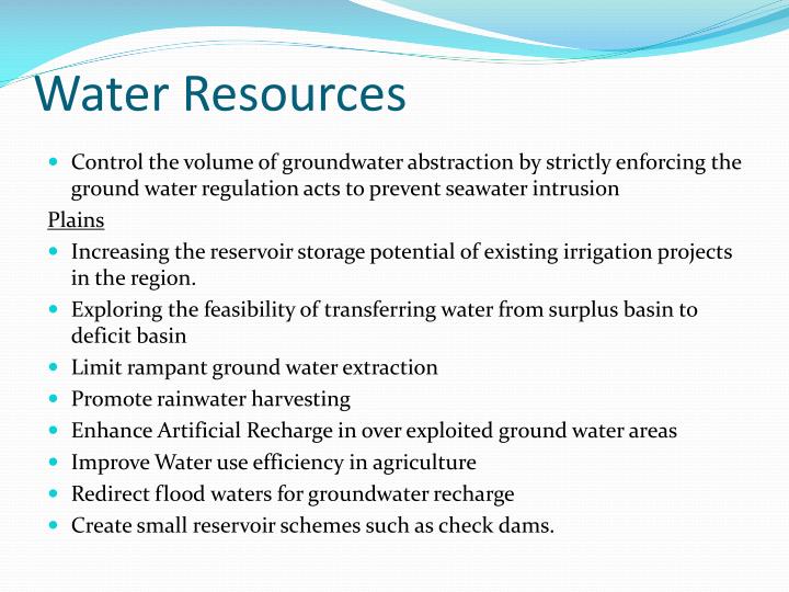 PPT - Water Resources PowerPoint Presentation - ID:1957891