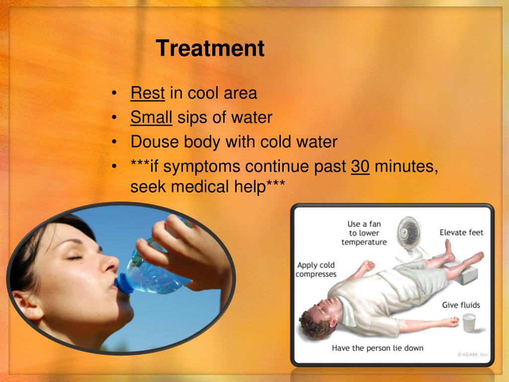 PPT - FIRST AID Hot and Cold Weather Emergencies PowerPoint ...