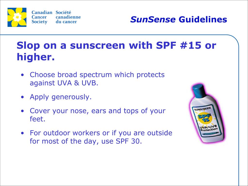 PPT - Skin Cancer Prevention: Sun Safety for Outdoor Workers PowerPoint ...