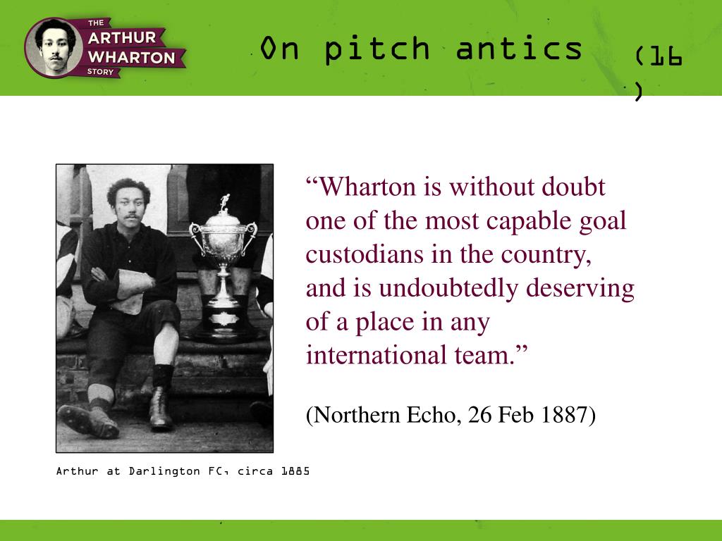 PPT - The First Black Professional Footballer 1865 to 1930 PowerPoint ...