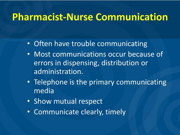 PPT - Communication skills for pharmacist PowerPoint Presentation - ID ...