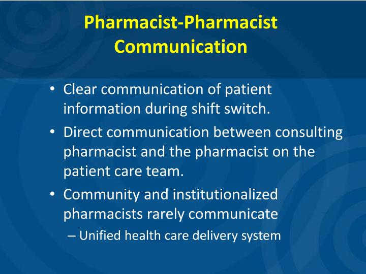 PPT - Communication skills for pharmacist PowerPoint Presentation - ID ...