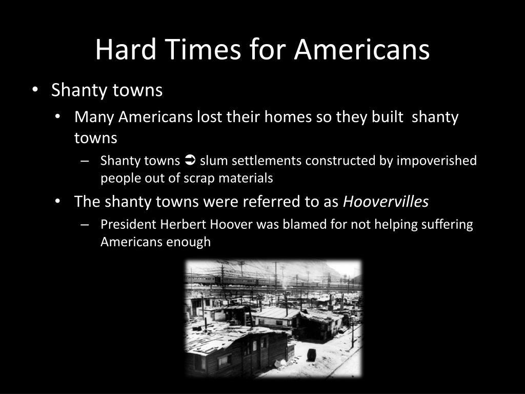 PPT - The Great Depression: Life During the Depression and The ...