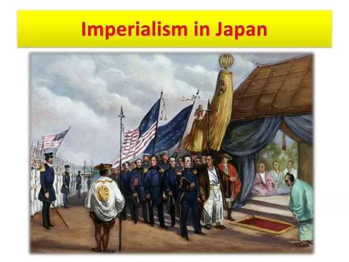 Japanese Militarism And Imperialism