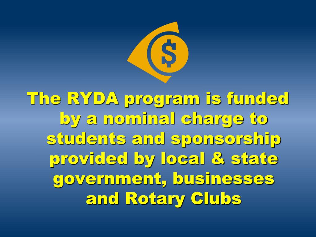 PPT - Rotary Clubs' RYDA Program: Empowering Young Drivers for Road ...